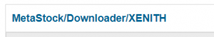Metastock 15, 16, 17, 18 Installation on a new computer – Data Director ...