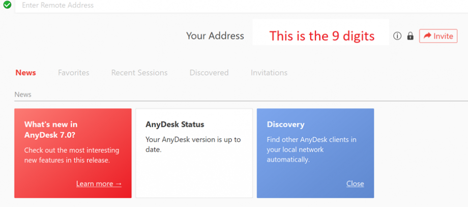 WebLink Temporary Remote Access AnyDesk Short Version – Data Director Knowledge Base